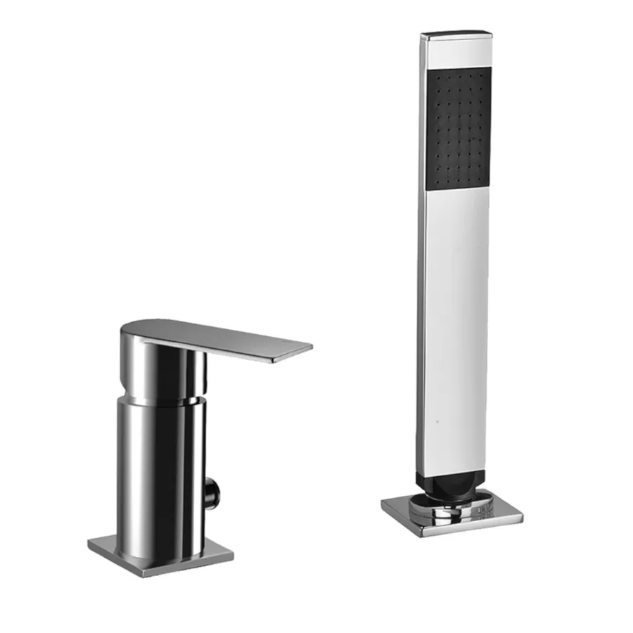 Miscelatore bordo vasca senza bocca erogazione cromato - Tango di Paffoni