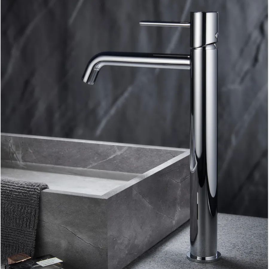 Miscelatore lavabo alto cromato - Euforia