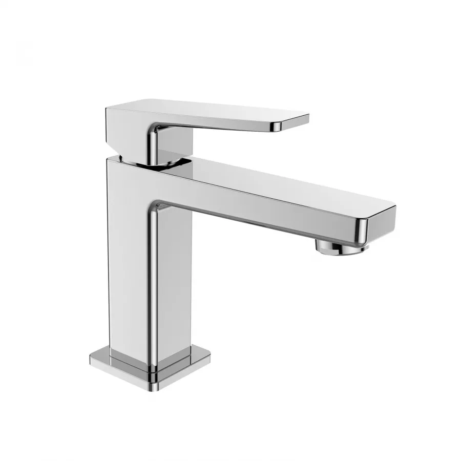 Miscelatore lavabo in ottone cromo - Dark