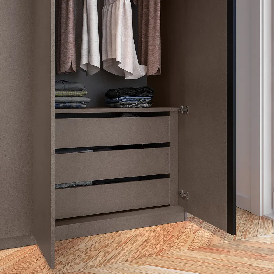 Cassettiera armadio per modulo da 90 cm Cindy Codey Berwin Jessie ...