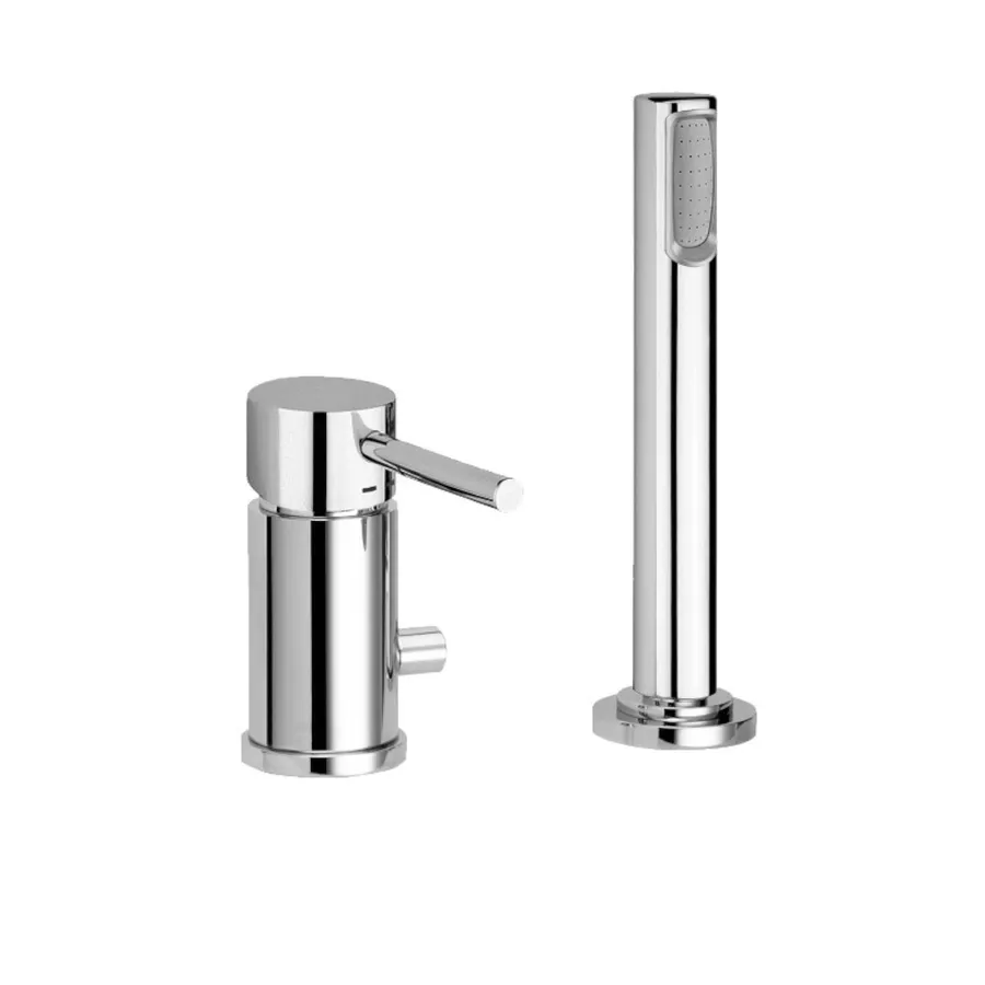 Miscelatore bordo vasca senza bocca cromato - Light di Paffoni